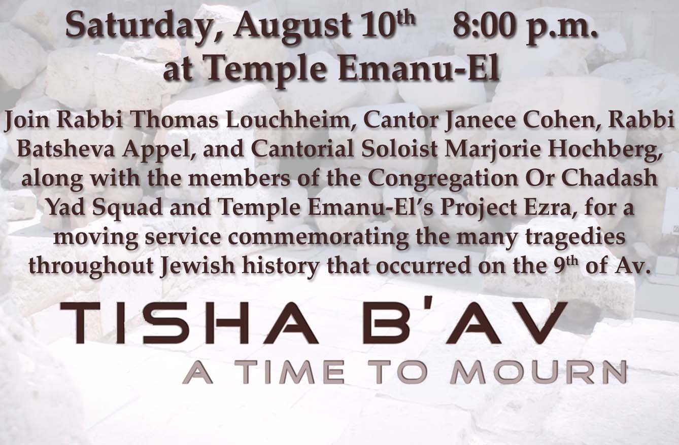 Tisha B’Av – A Time To Mourn | Arizona Jewish Life